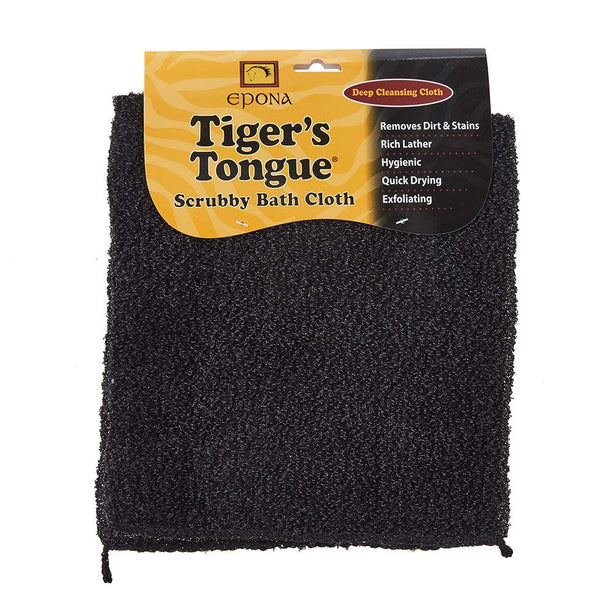 Epona Tiger's Tongue Scrubby Bath Cloth – Log Cabin Tack Epona Tiger's Tongue Scrubby Bath Cloth – Log Cabin Tack
