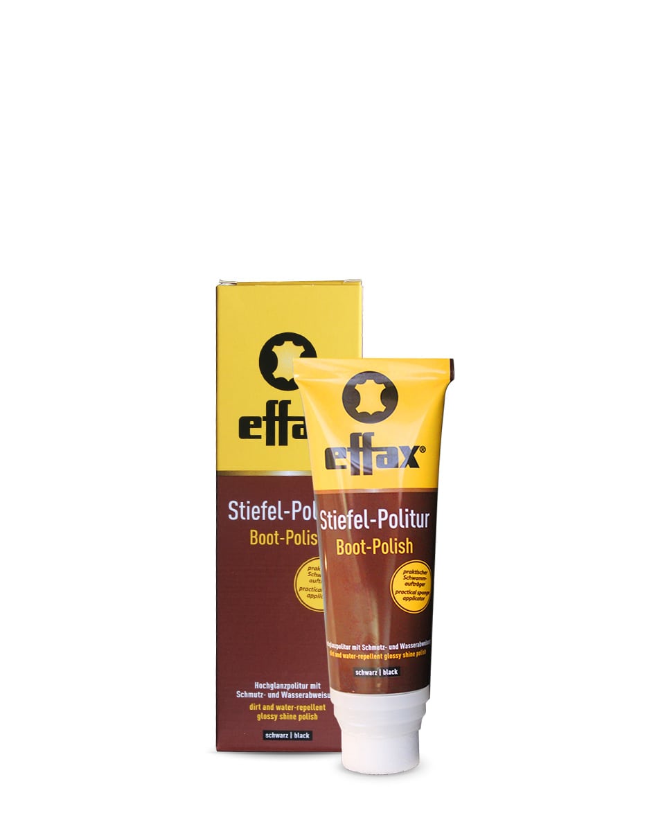 Effax Boot Polish Black Leather – Log Cabin Tack