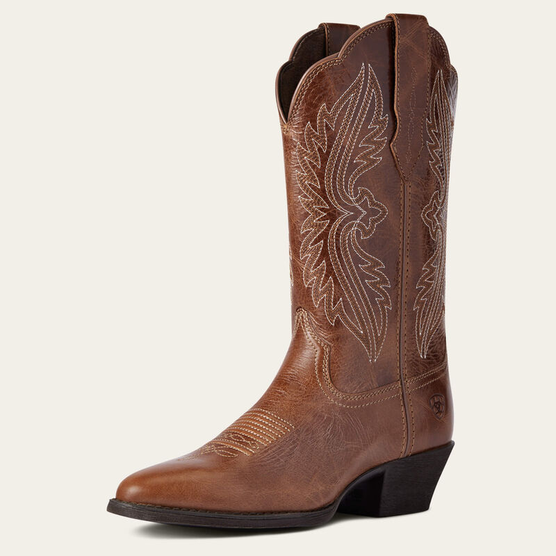 Ariat Heritage R Toe StretchFit Western Boot CLOSEOUT – Log Cabin Tack