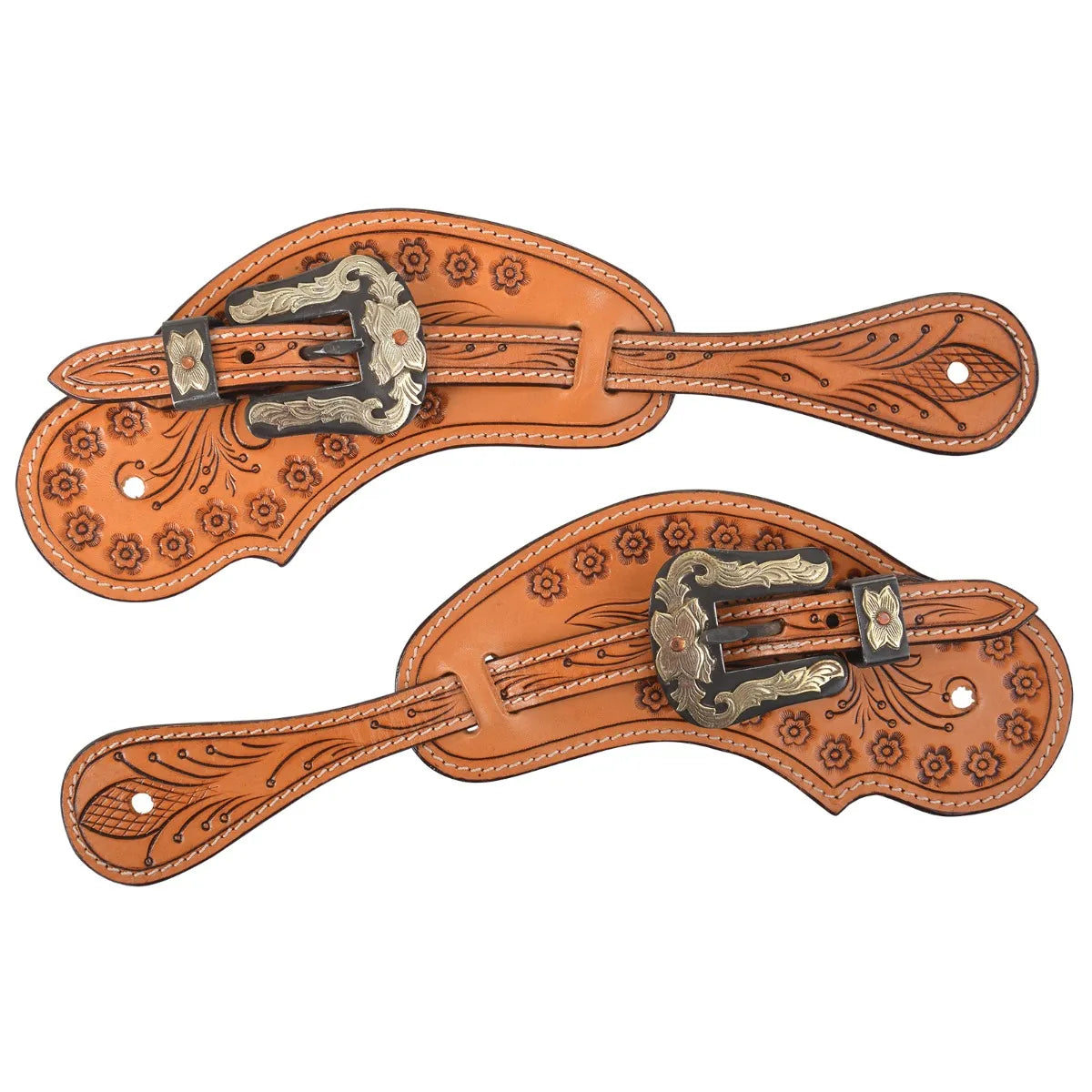 Circle Y Aces High Mens Spur Straps – Log Cabin Tack