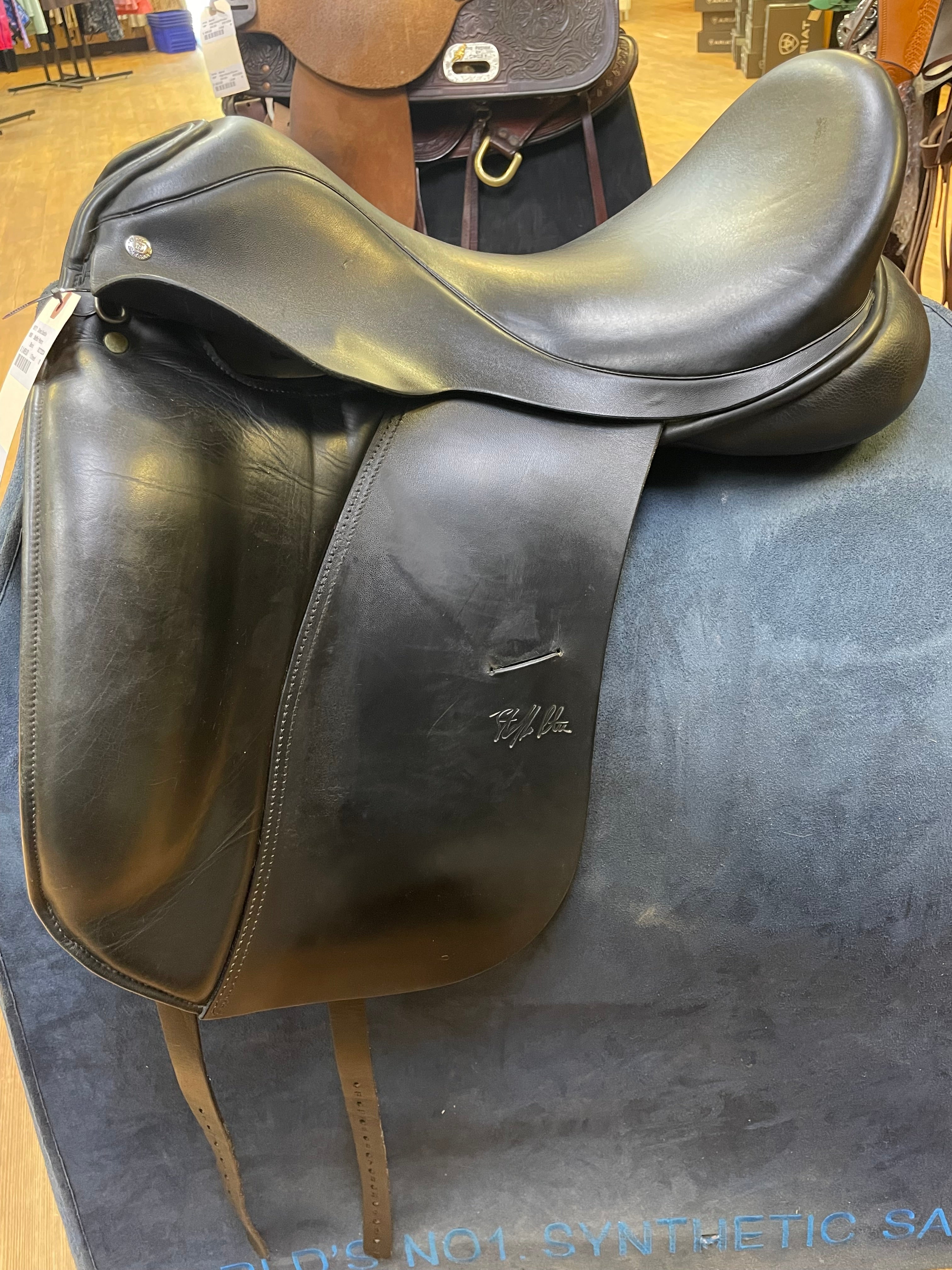 Used 17.5” Custom Saddlery Stefan Peters Dressage Saddle #18171 – Log ...