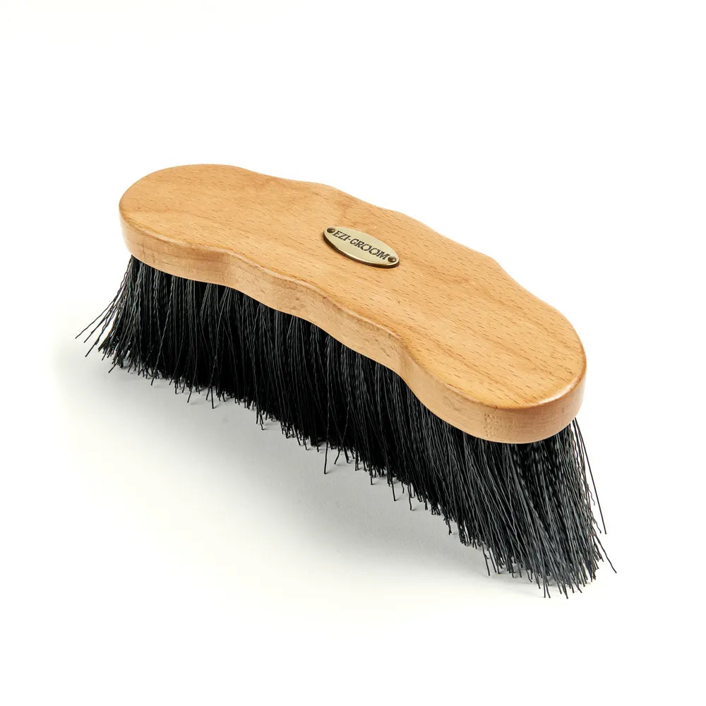 EZI-GROOM Premium Long Dandy Brush – Log Cabin Tack