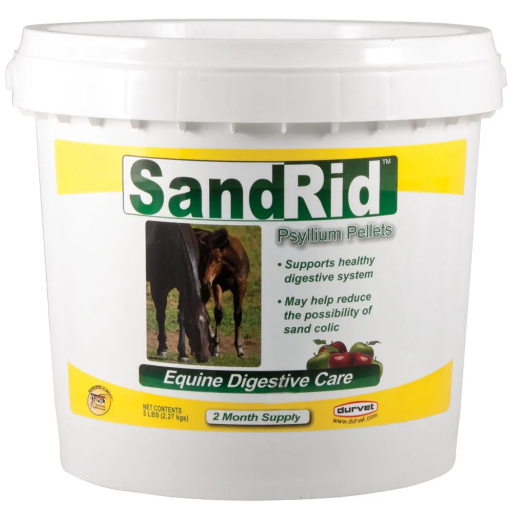 SandRid Psyllium Pellets 5lbs – Log Cabin Tack