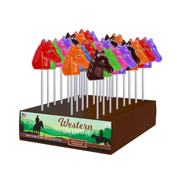 Horse Head Lollipops - Assorted – Log Cabin Tack