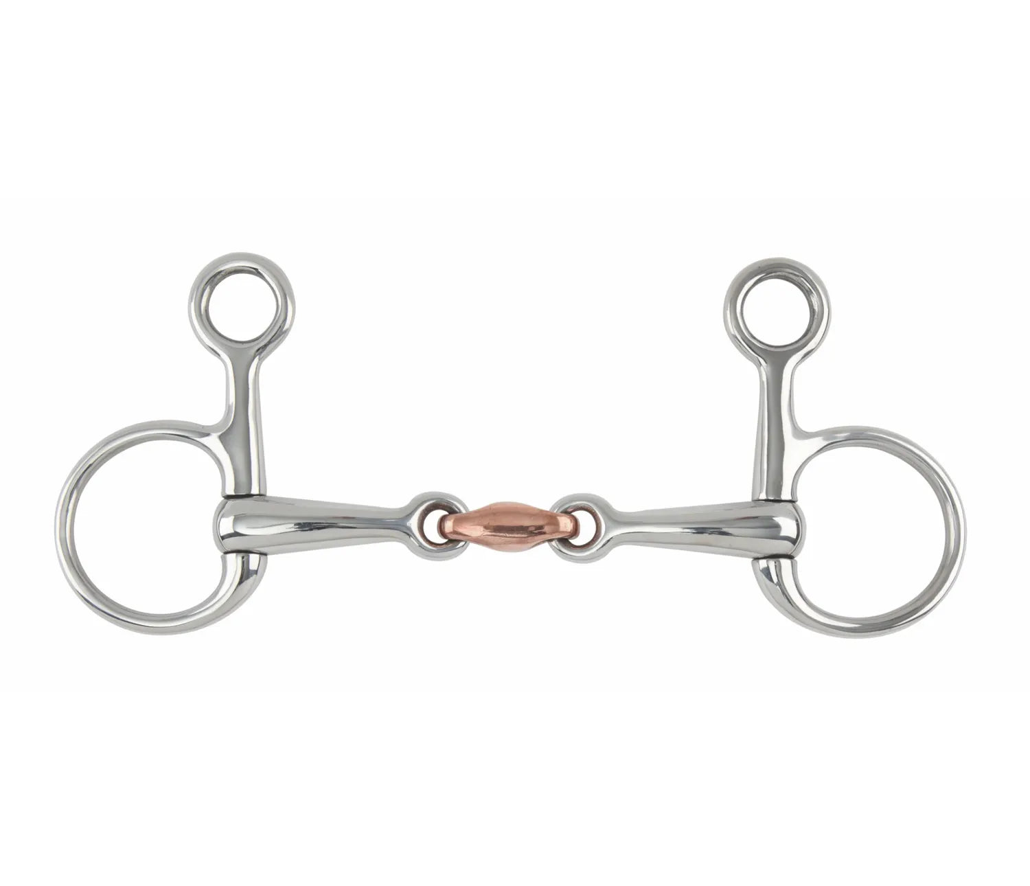 Shires Hanging Cheek Copper Lozenge Boucher Snaffle Bit – Log Cabin Tack