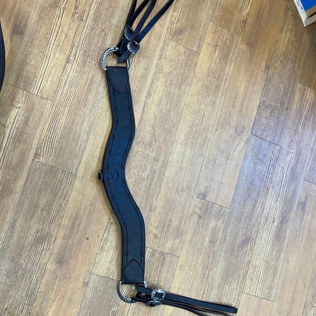 DFT Western Tack Steer Tripping Breast Collar – Log Cabin Tack