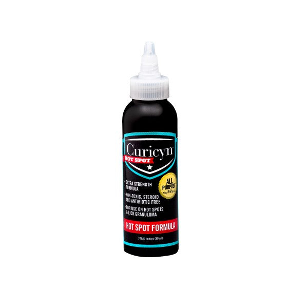 Curicyn Hot Spot Formula 3oz Drops – Log Cabin Tack