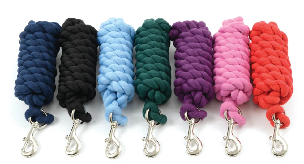 Heavy Duty Cotton Lead Rope – Log Cabin Tack