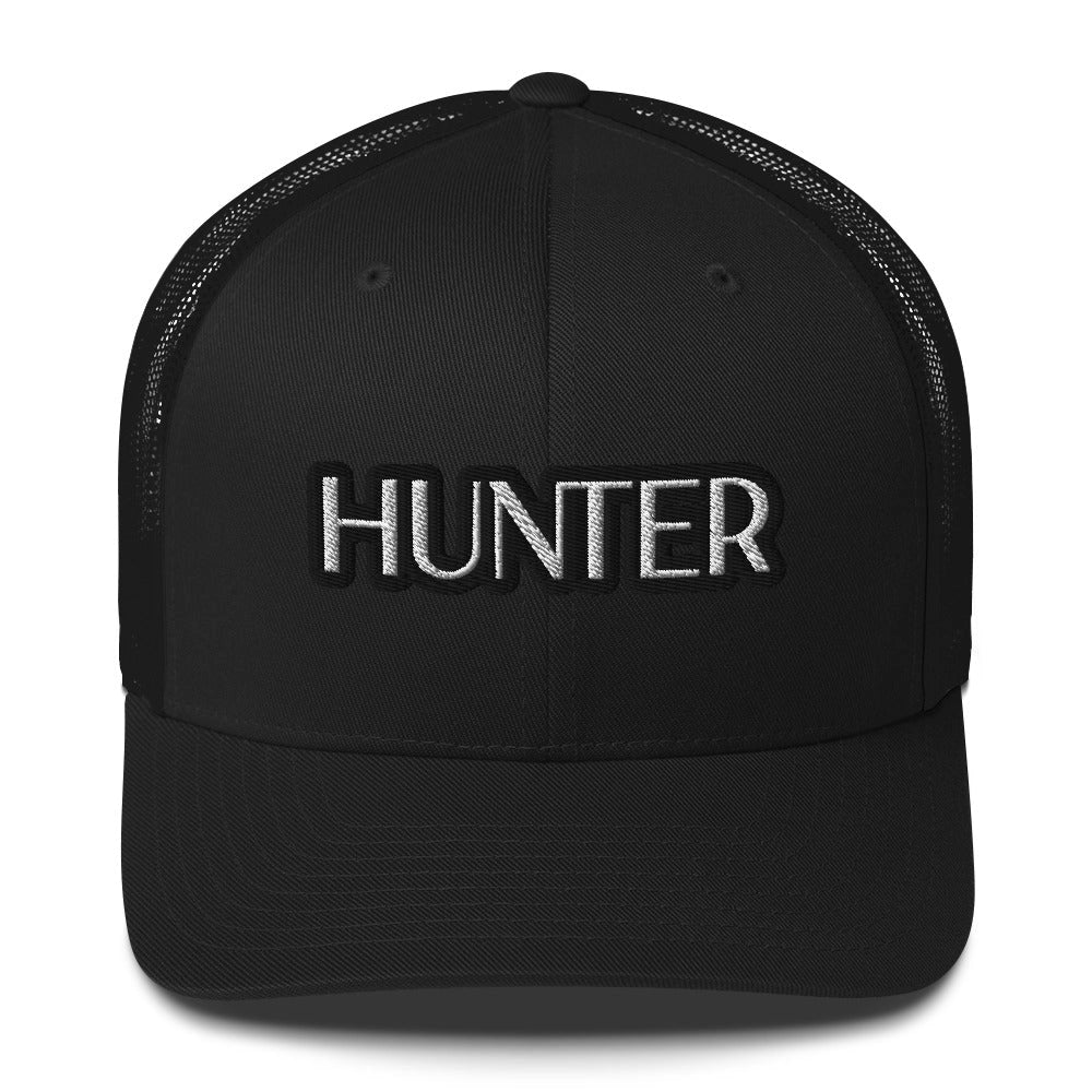 Hunter Trucker Hat-Black – Log Cabin Tack