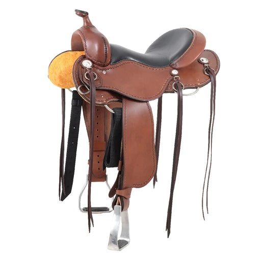 Cashel Trail Saddle- WIDE – Log Cabin Tack