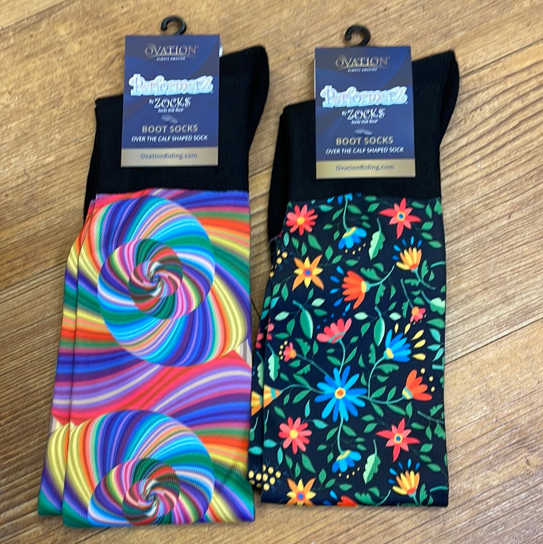 KIDS Ovation Performerz Socks 6628 – Log Cabin Tack