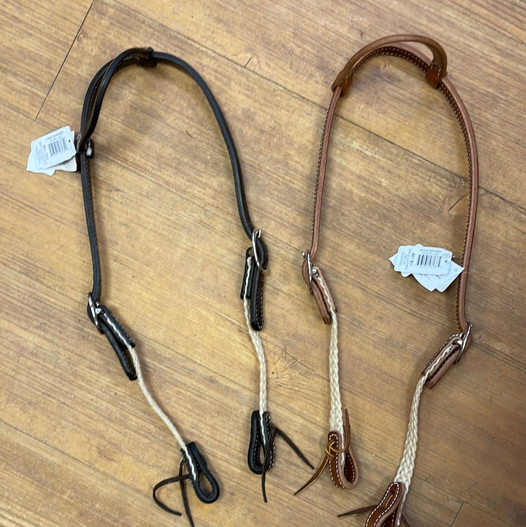 Tory Single ear Wax Headstall – Log Cabin Tack